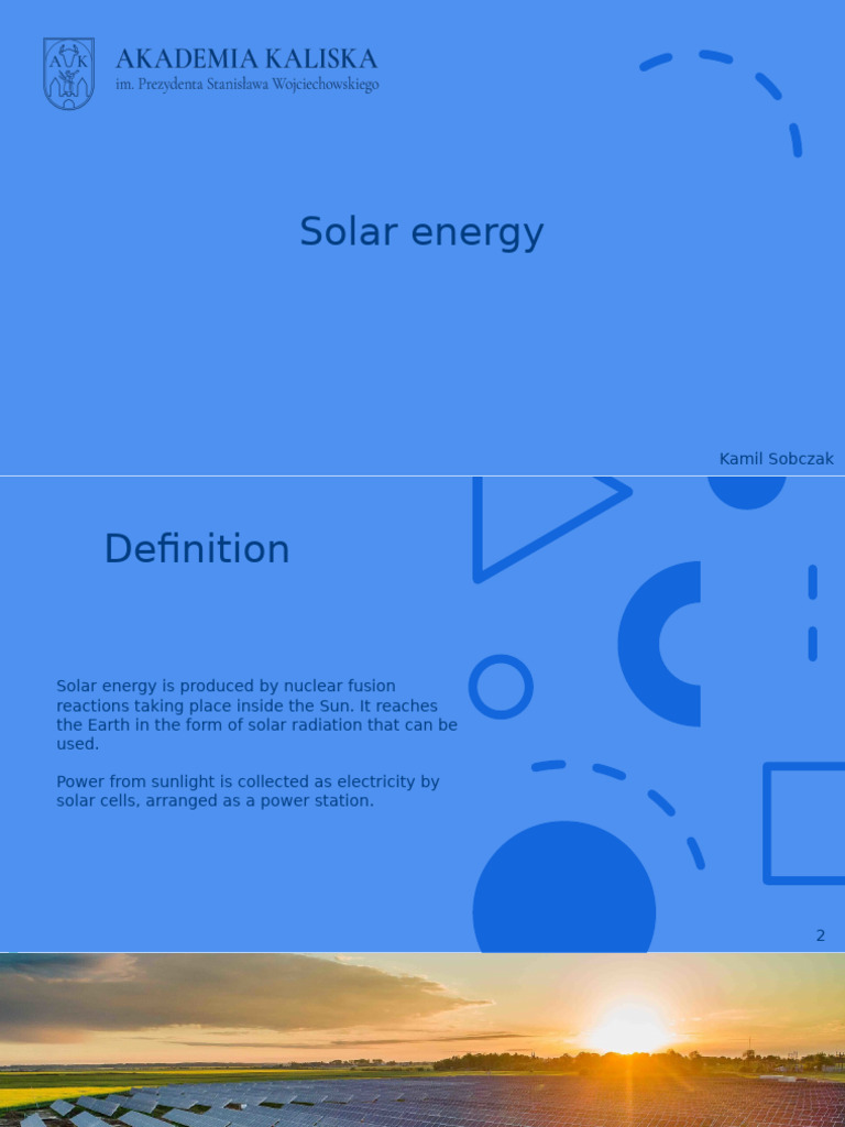 Solar Energy | PDF