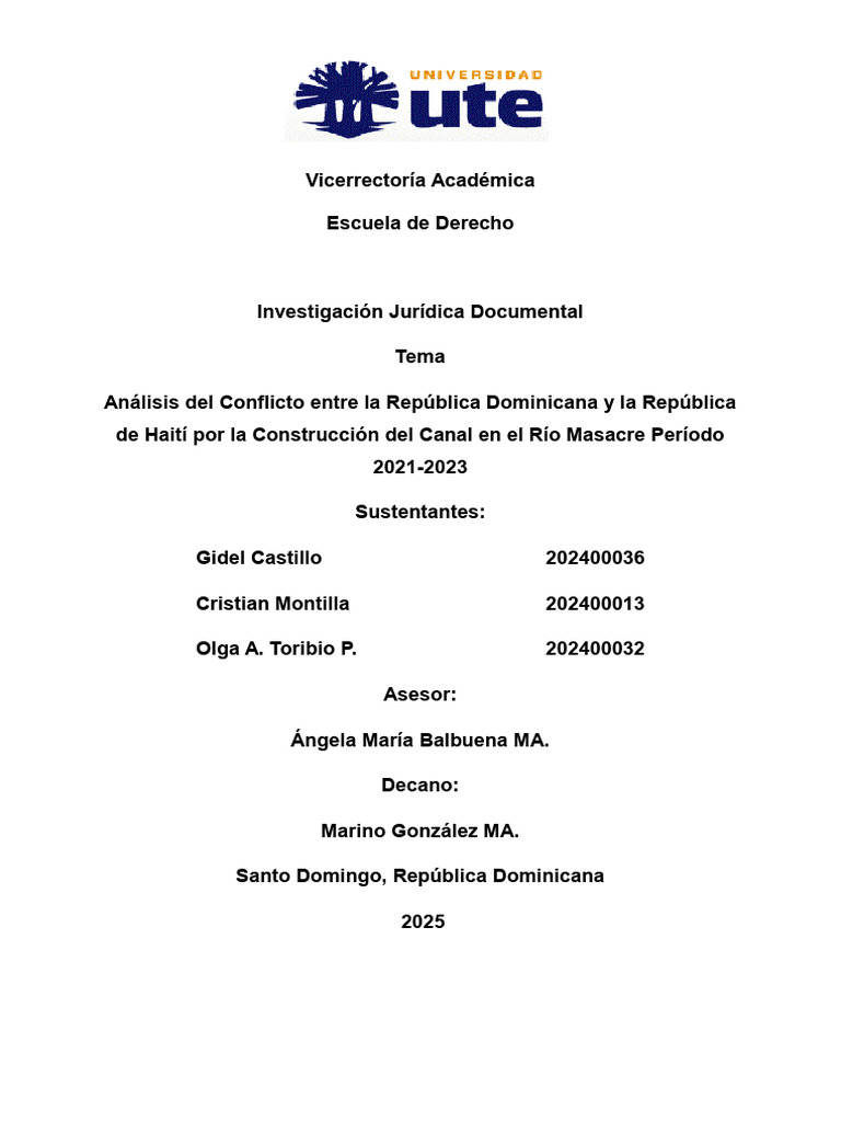 Ttrabajo de 5ta. Finalizado | PDF | Haití | República Dominicana