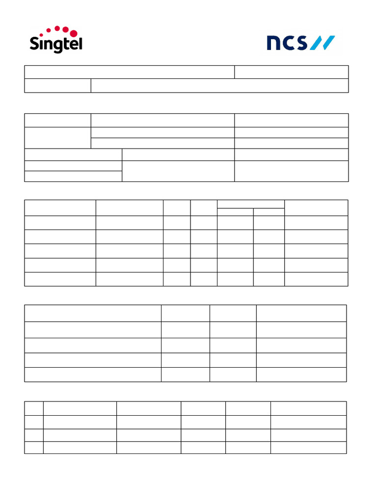 Singtel NCS Employment Application Form_v1 | PDF | Justice | Crime & Violence