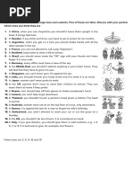 Grade Three Class Rules | PDF