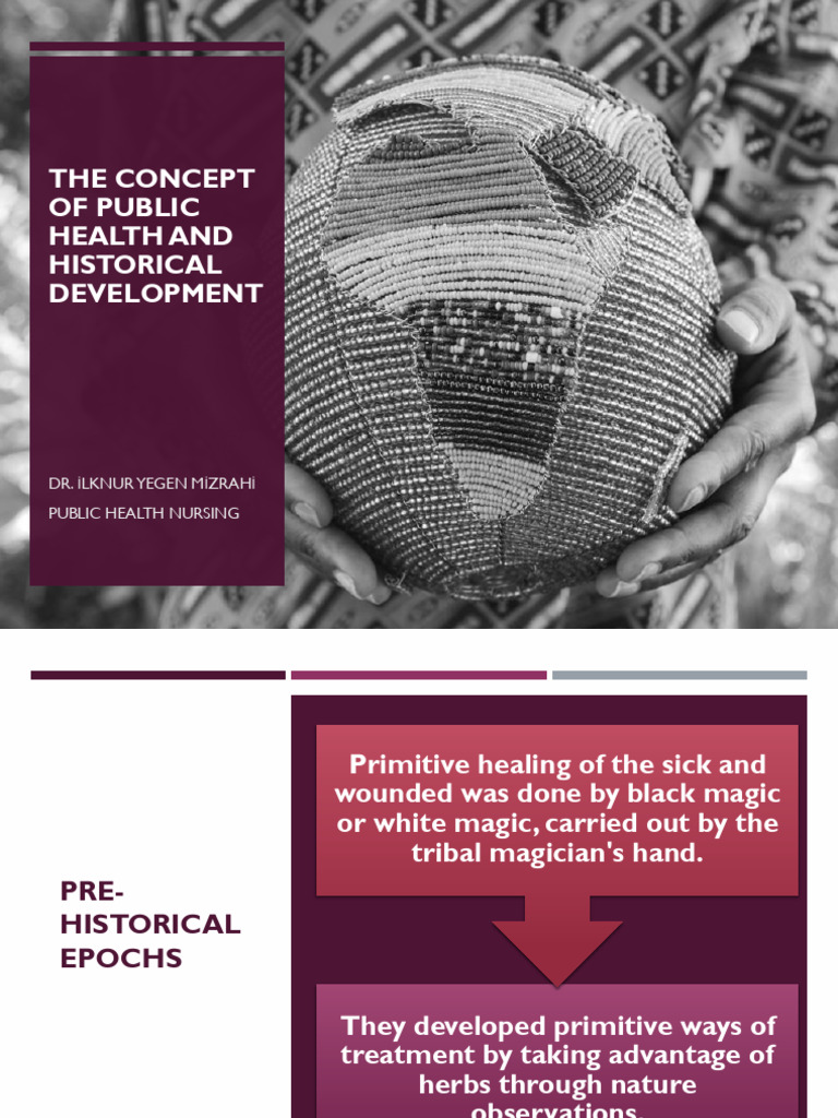 The Concept of Public Health and Historical Development | PDF | Public ...