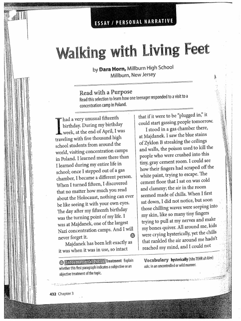 Walking With Living Feet | PDF