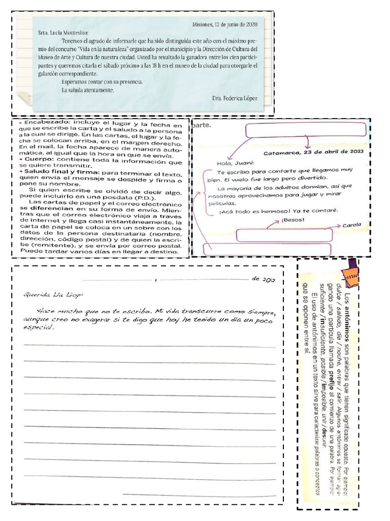 Plantilla para Imprimir Lengua | PDF