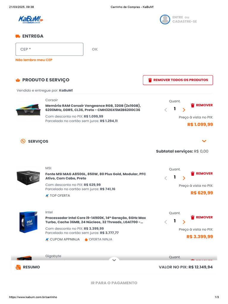 Produtos de Informática em Promoção | PDF | Hardware de computador ...
