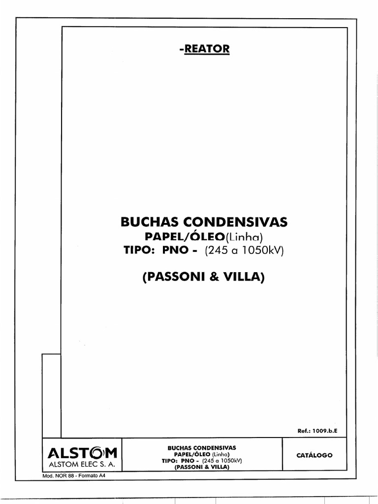 Manual Bucha 550 KV - Passoni & Villa | PDF