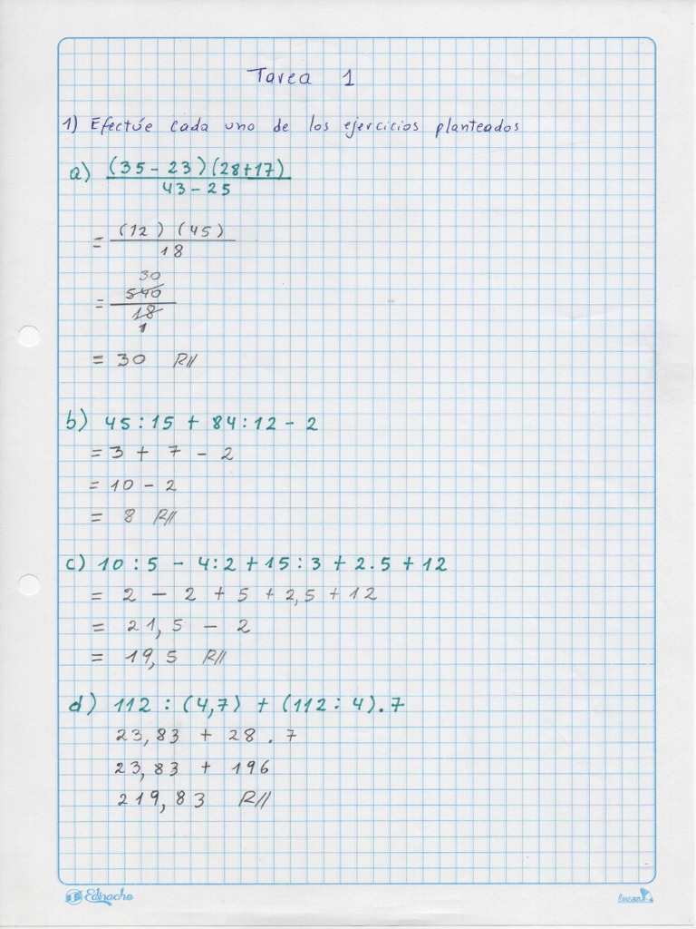 Tarea 1 | PDF