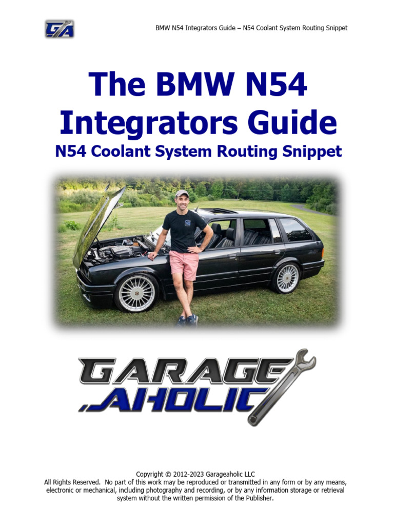 BMW N54 Coolant Routing Snippet | PDF | Radiator | Switch