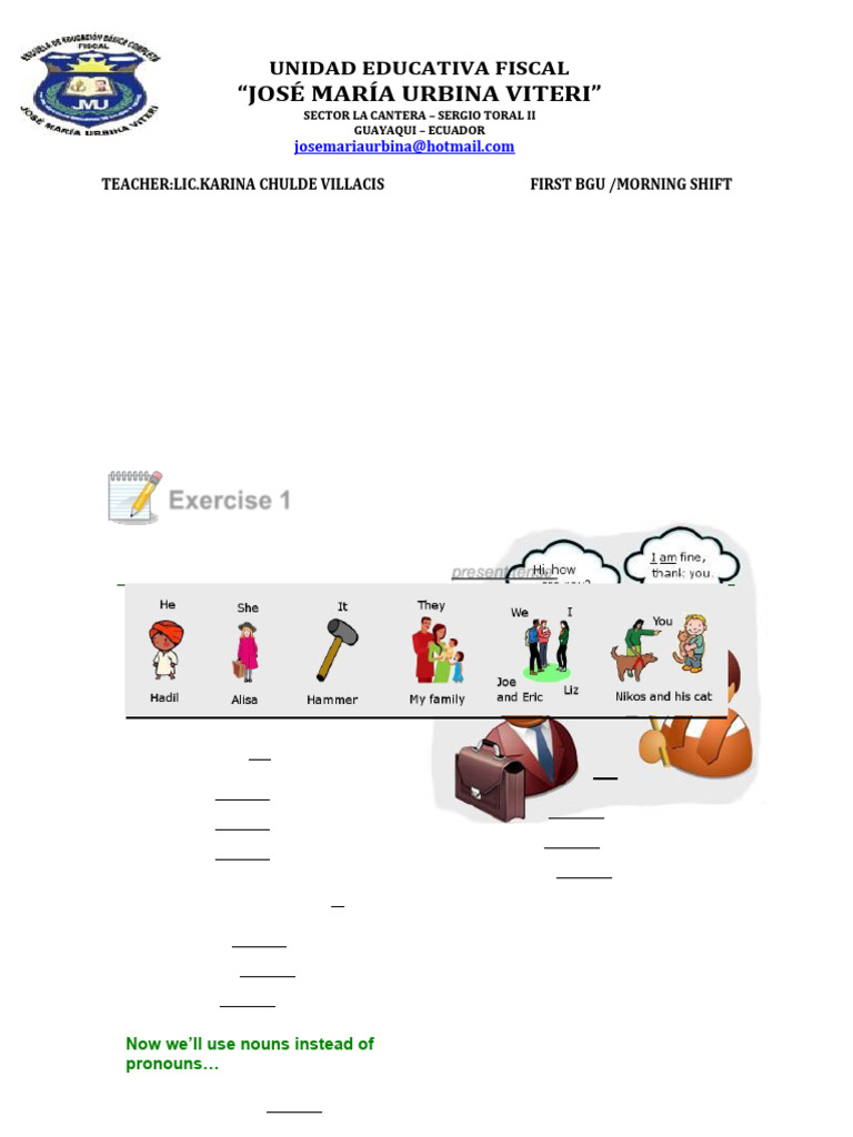 1ST Bgu - Week 4 Lic - Karina Chulde | PDF | Linguistic Typology | Syntax