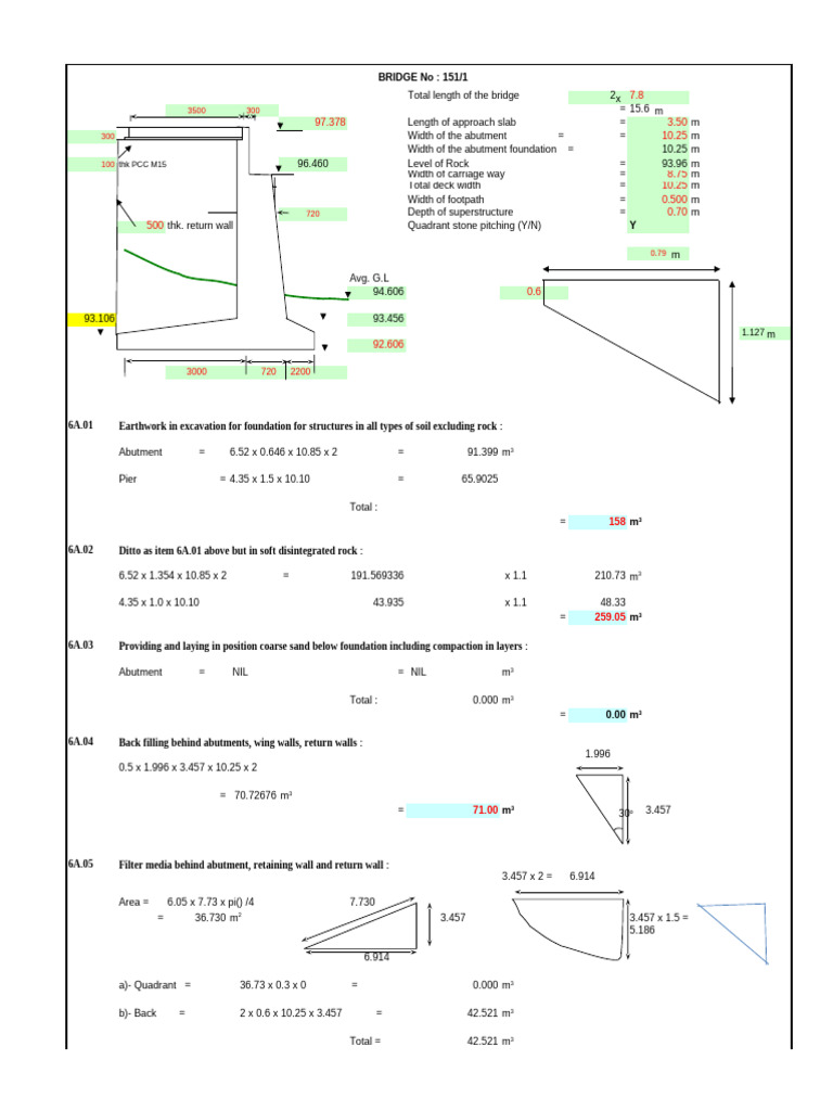 Minor Bridge | PDF | Concrete | Deep Foundation