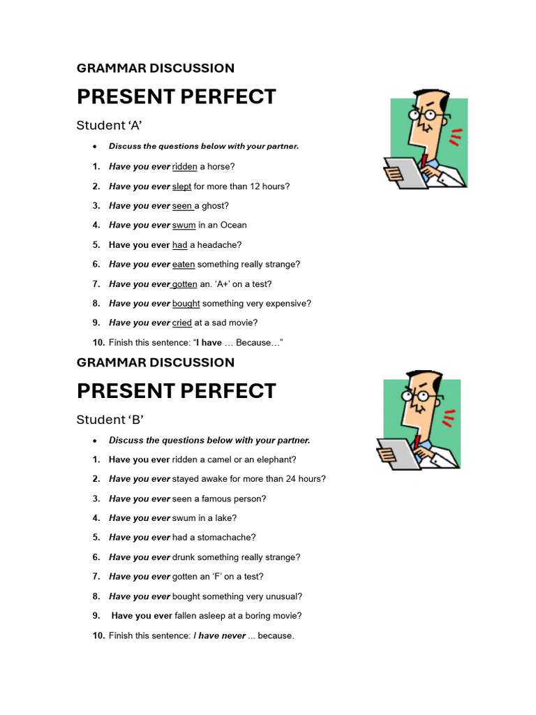 Grammar Discussion | PDF