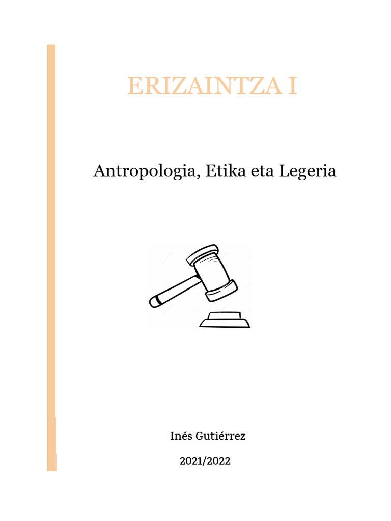 Antropo Apunteak | PDF