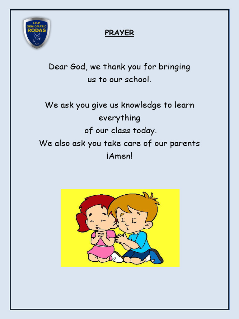English Prayer | PDF