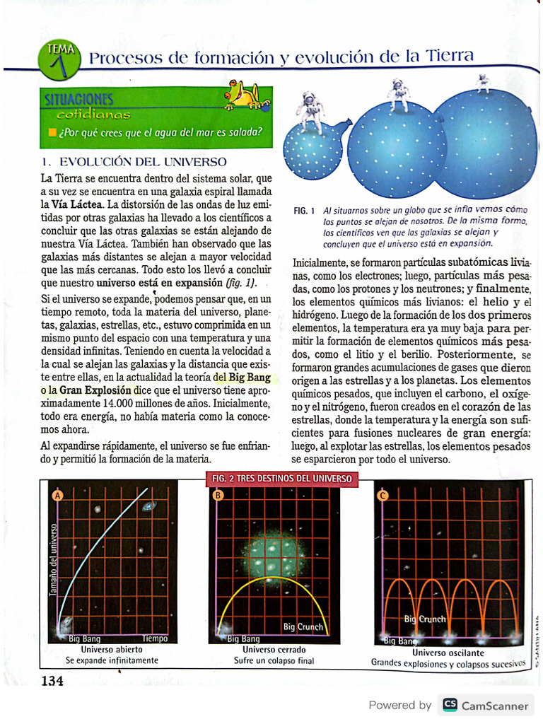 Origen y Evoluci-N Del Planeta Tierra | PDF