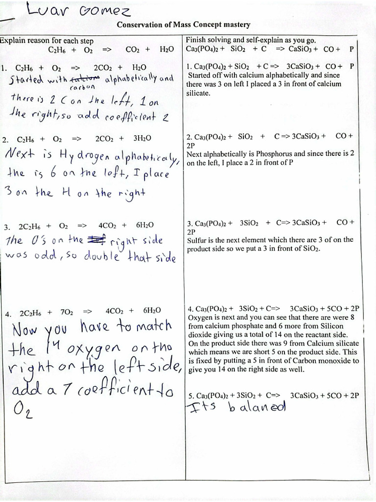 Conservation of Mass CM | PDF