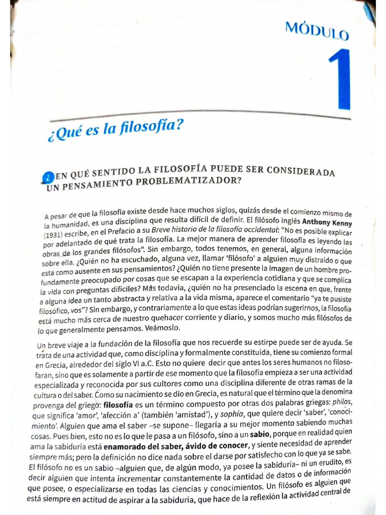 Qué Es La Filosofía | PDF