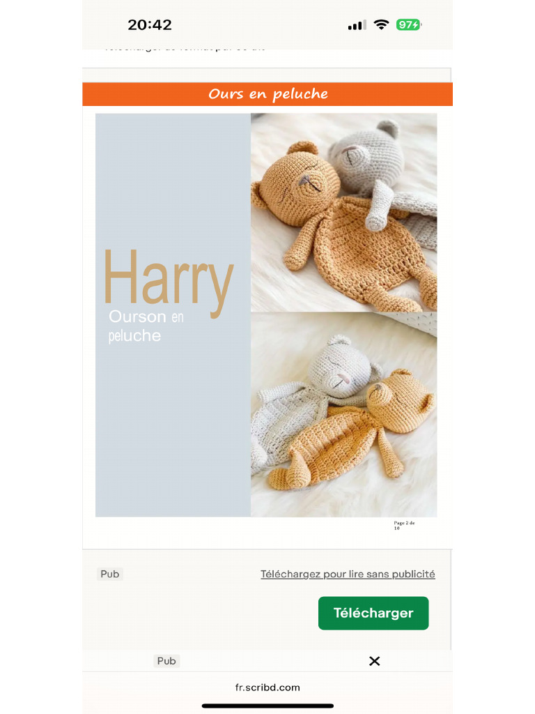 Doudou Ours | PDF