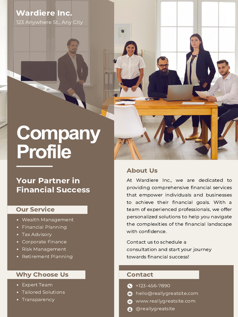 Comprehensive Financial Services at Wardiere | PDF