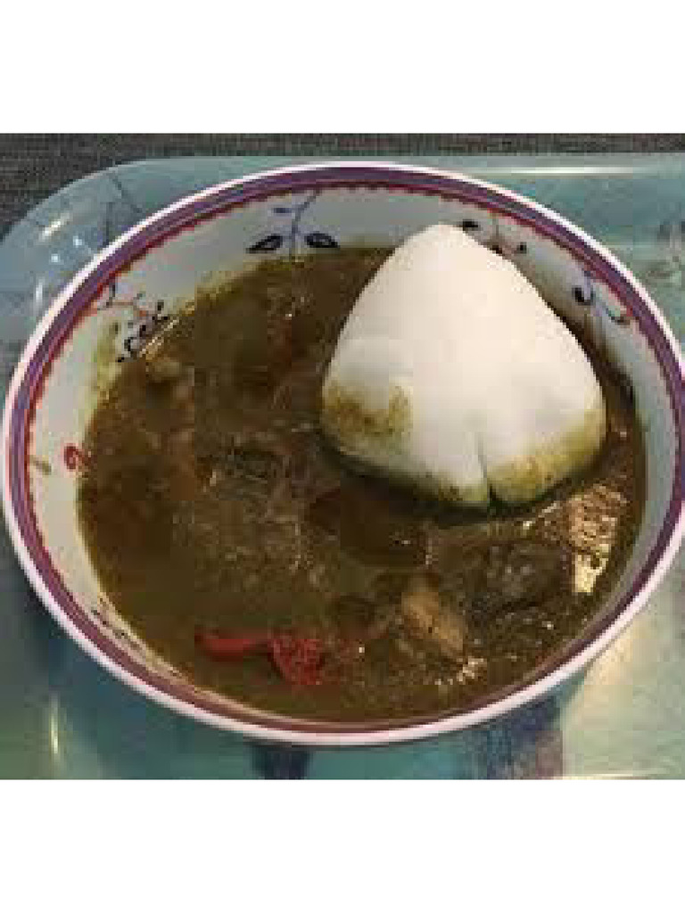 Kanuri Traditional Food | PDF