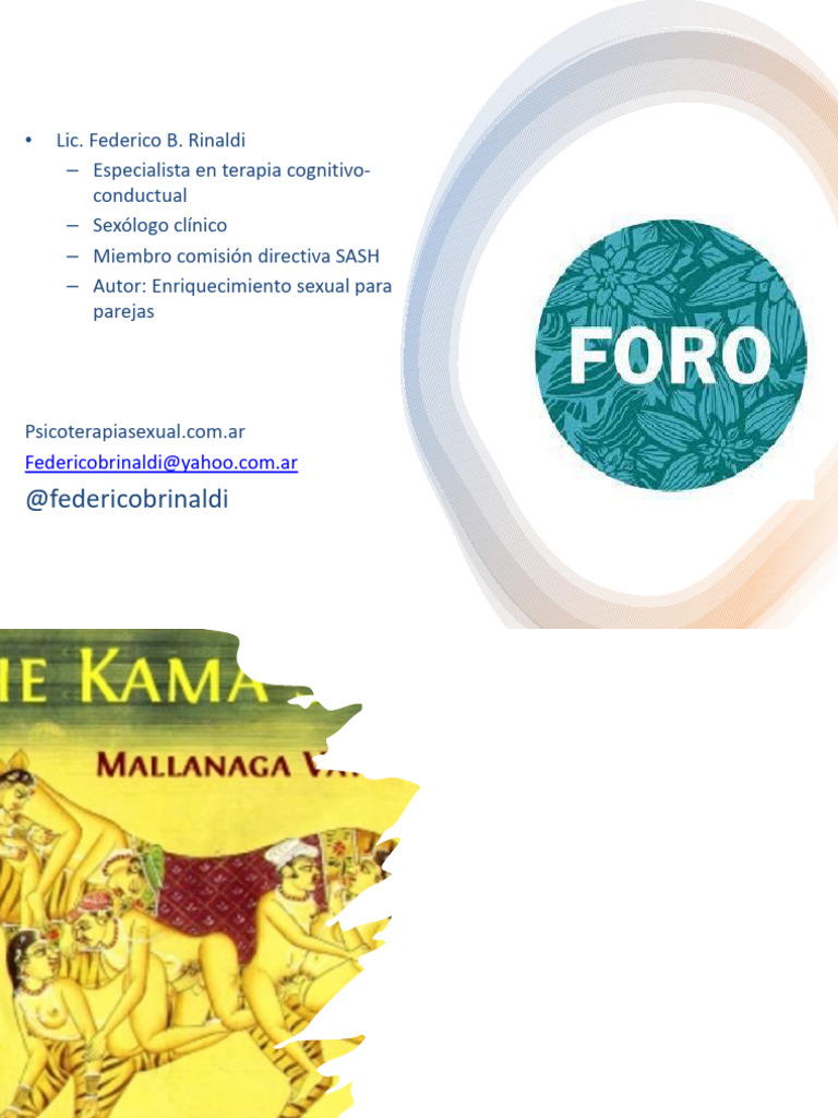 Clase Mitos Lic Federico Rinaldi | PDF | Orgasmo | Eyaculación