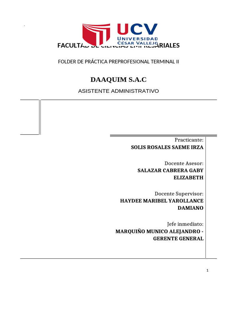 Caratula para Folder Virtual | PDF