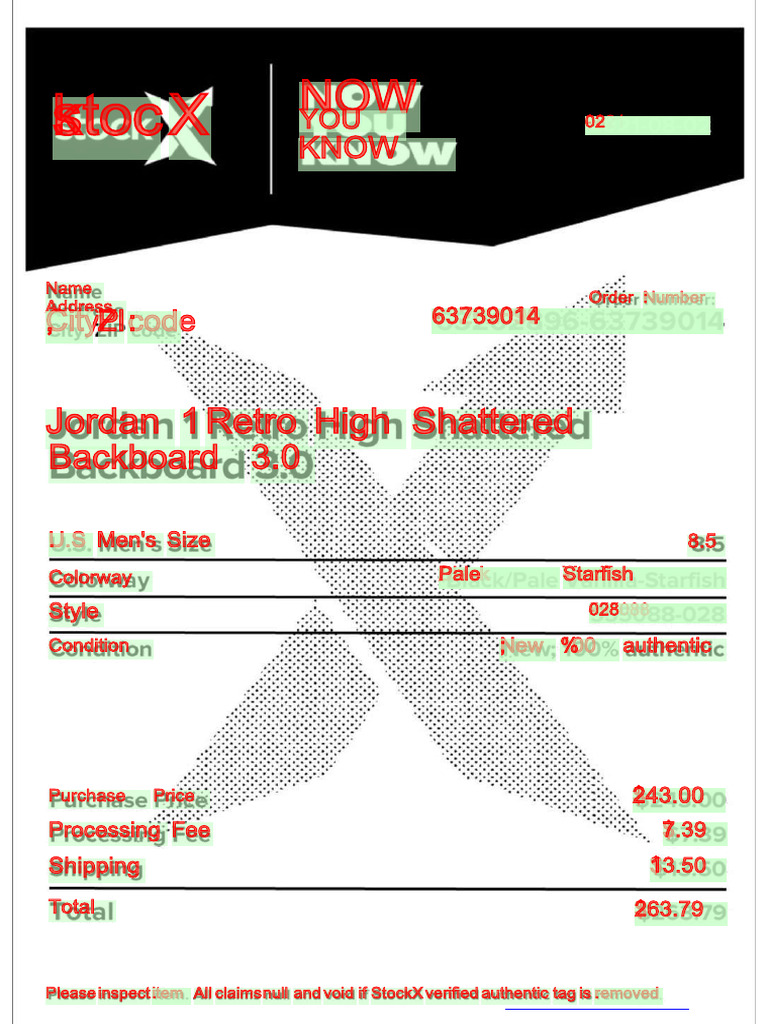 Stoc K X: Jordan 1 Retro High Shattered | PDF
