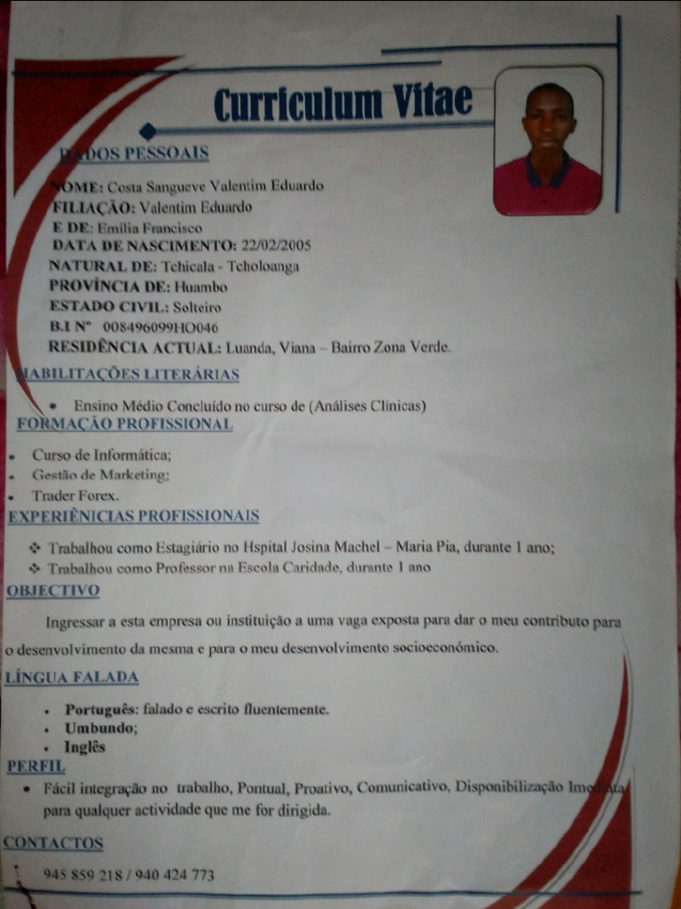 PDF_Phoenix_Curriculum vitae Costa | PDF