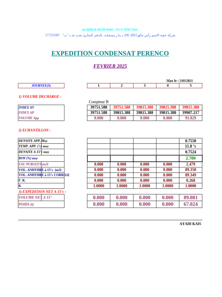 Rj Perenco Février 2025 | PDF