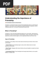 The 7 Stages of Friendship | PDF