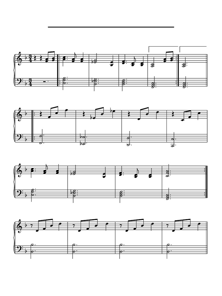 El Latido de Mi Corazón_Piano | PDF