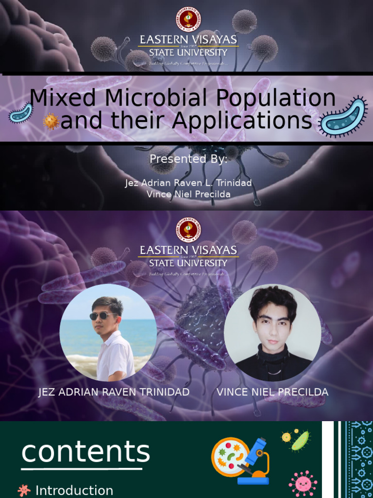 Mixed Microbial Populations and Their Applications | PDF | Biology