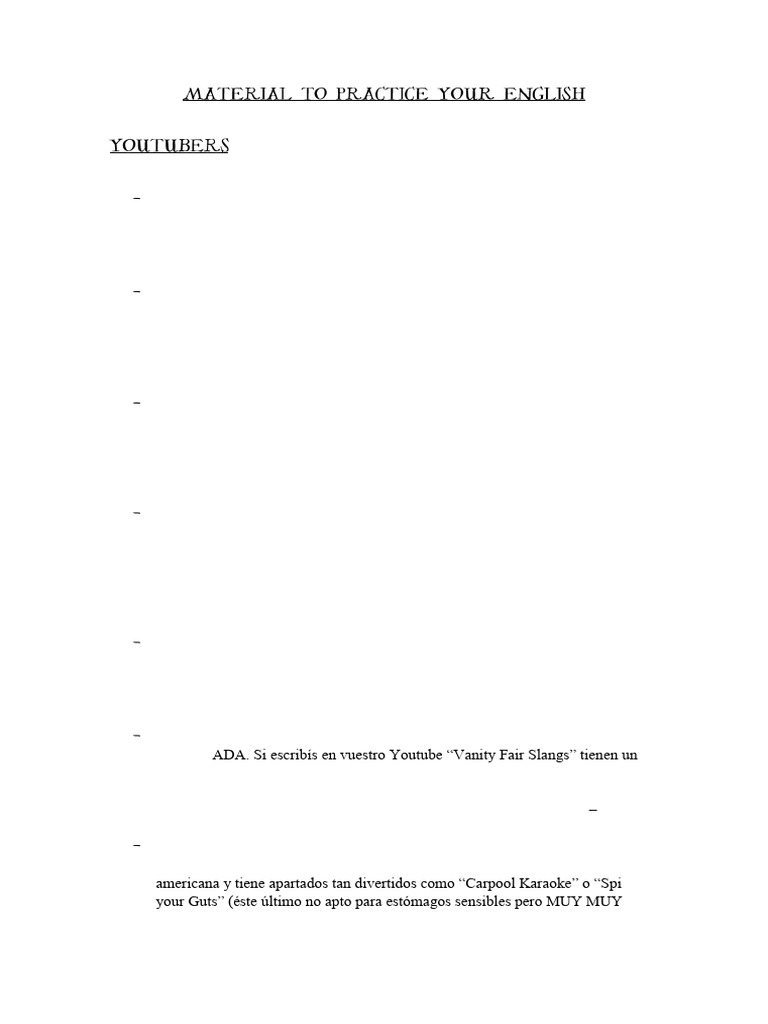 Material-To-Practice-Your-English 712 0 | PDF