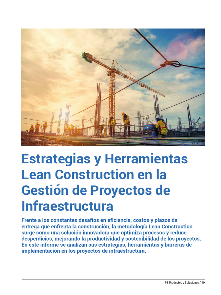 Competencias LEAN CONSTRUCTION | PDF | Lean Manufacturing | Business
