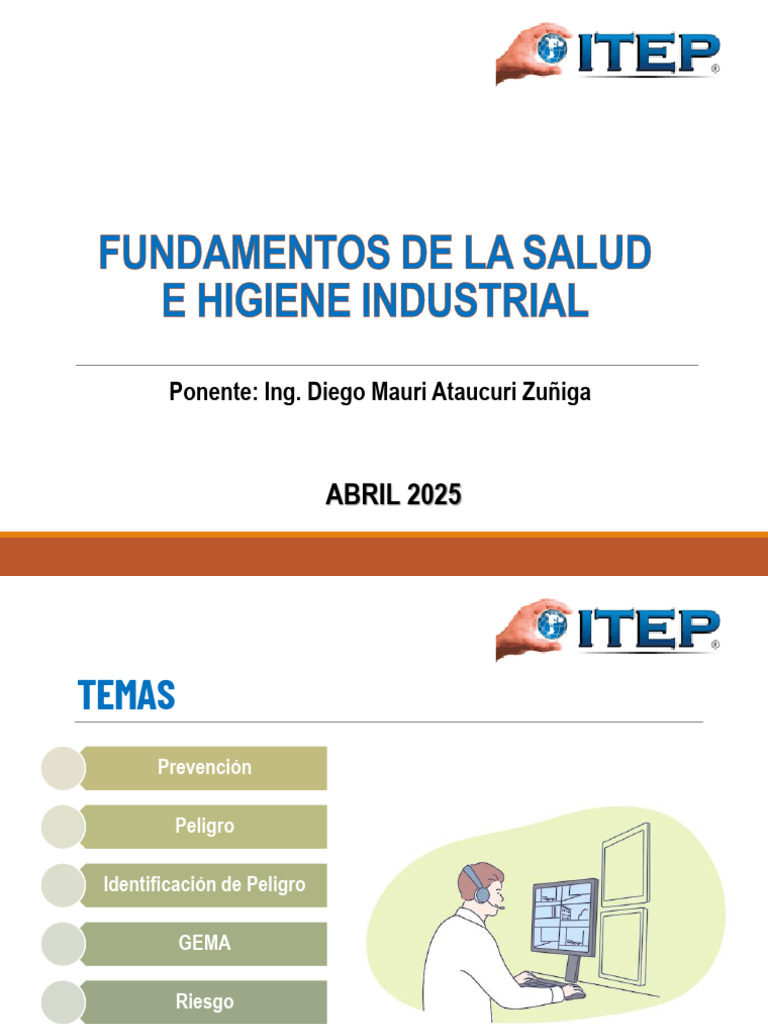 S.01.Fundamentos Higiene Ocupacional-ITEP | PDF