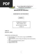 Grade 12 Maths Lit: Measurement Conversions | PDF | Volume | Measurement
