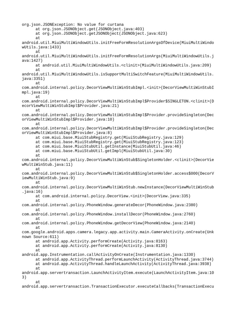 Logcat 1746382410885 | PDF | Java (Programming Language) | Software