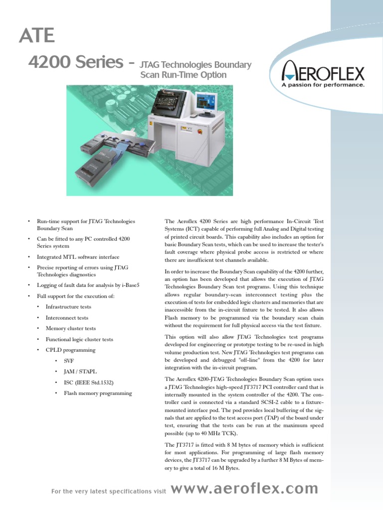 4200 JTAG Series | Download Free PDF | Computer Engineering | Computing