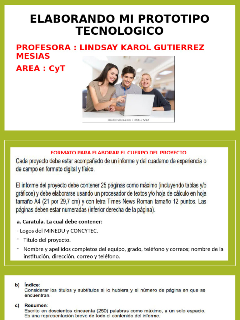 Partes Basicas Del Proyecto Diseña | PDF