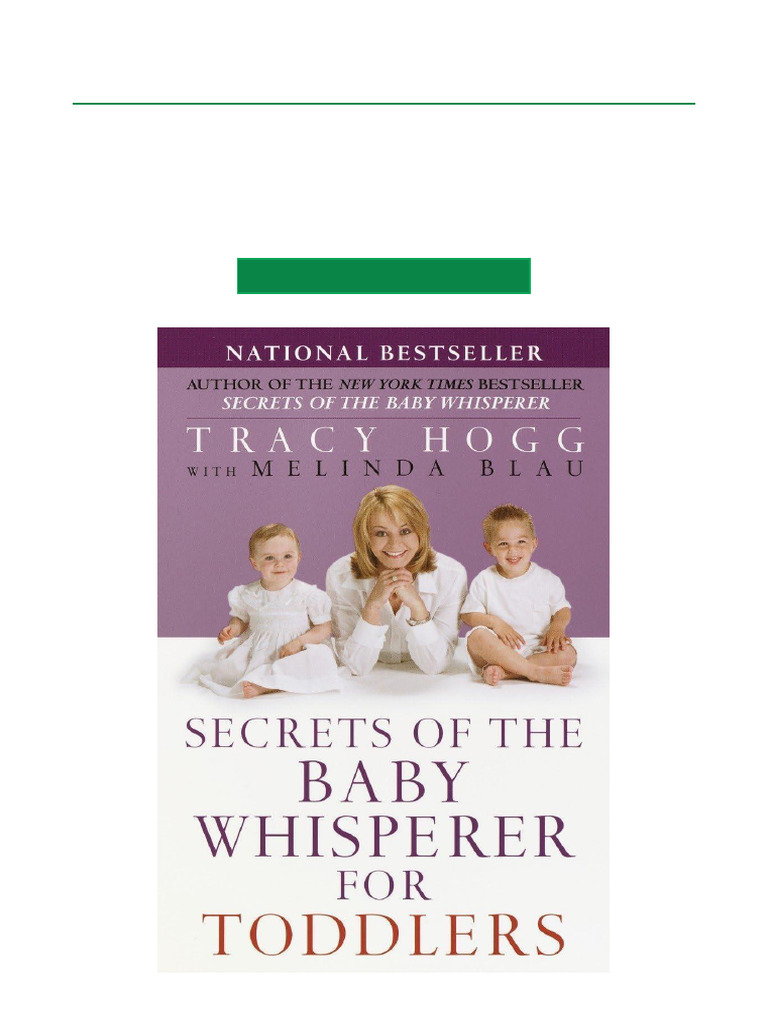 Trending Topic Secrets of The Baby Whisperer For Toddlers Full Text ...