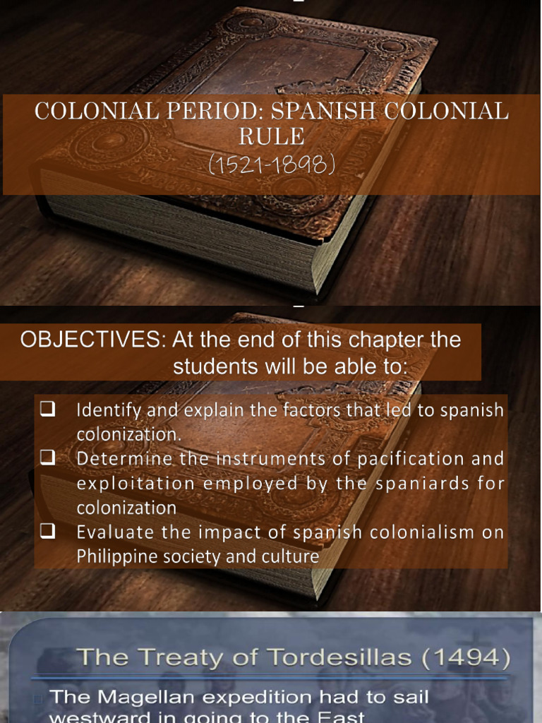 Colonial Period Spanish Colonial Rule 1521 1898 | PDF