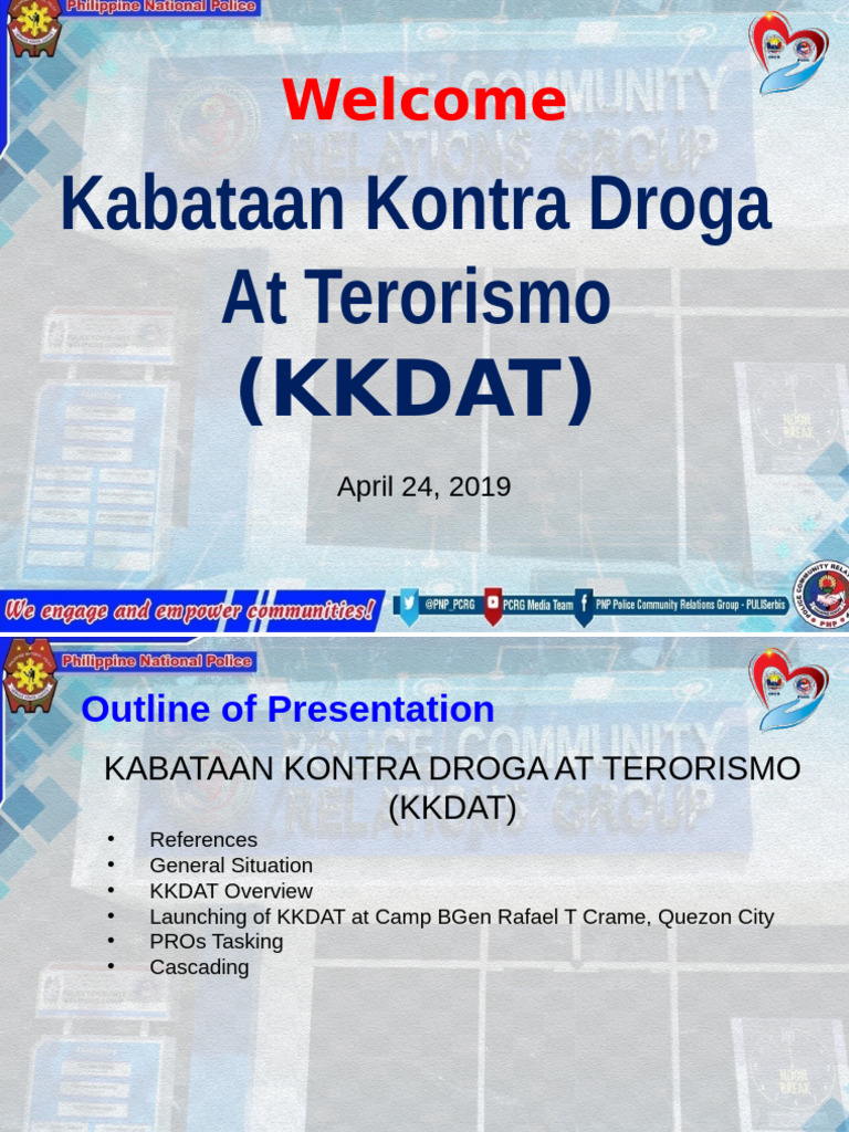Pinakalatest KKDAT Presentation (APRIL 2019) | PDF | Government ...