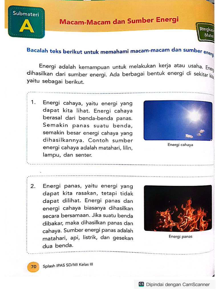 Macam2 Sumber Energi | PDF