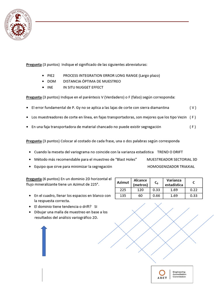 ExFinal Muestreo Solucionario | PDF | Metodología | Análisis