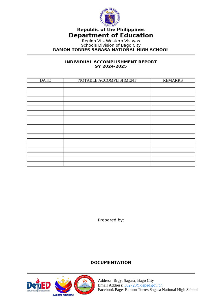 Accomp. Report | PDF