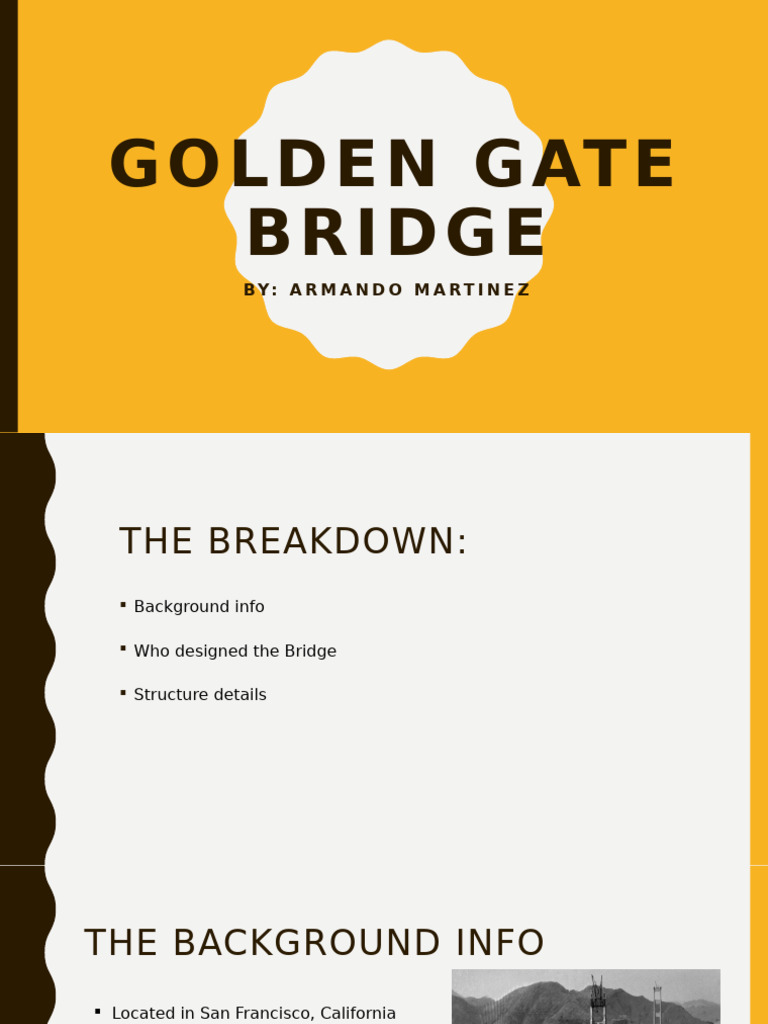 Golden Gate Bridge | PDF