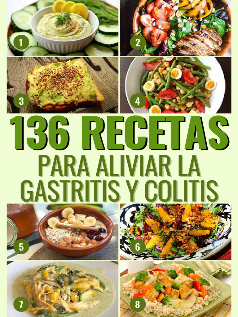SGC 136 Recetas para Aliviar La Gastritis y Colitis | PDF | Cocinando ...