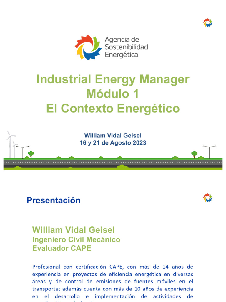 Módulo 1 El Contexto Energético - IEM 19-1 R | PDF | Ingenieria ...