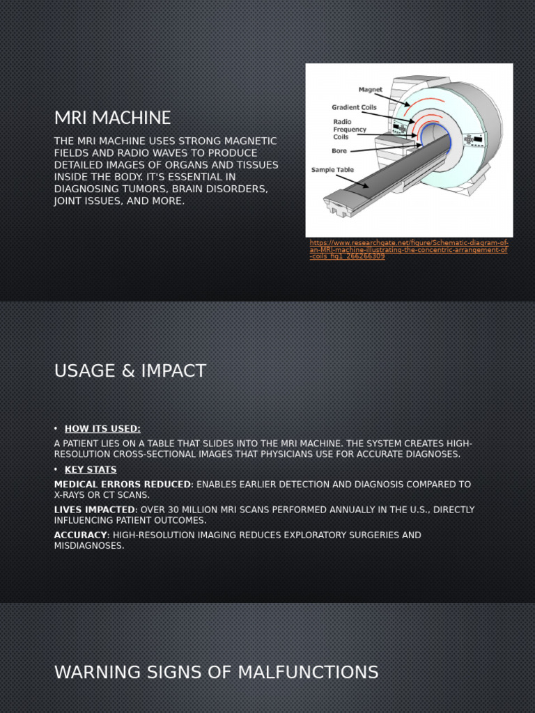 MRI Machine | PDF