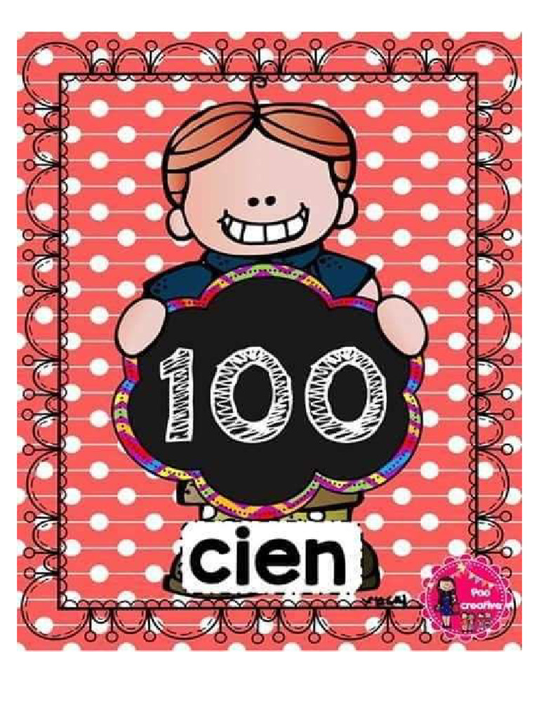 Carteles de Numeros | PDF