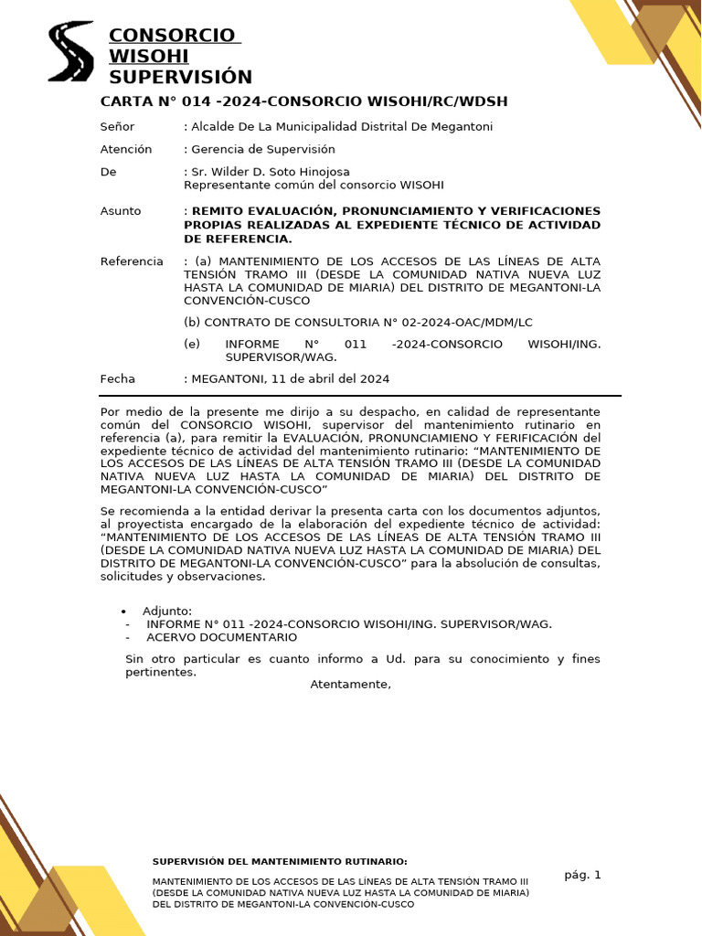 4.00 Carta N 14 - Compatibilidad-Super | PDF