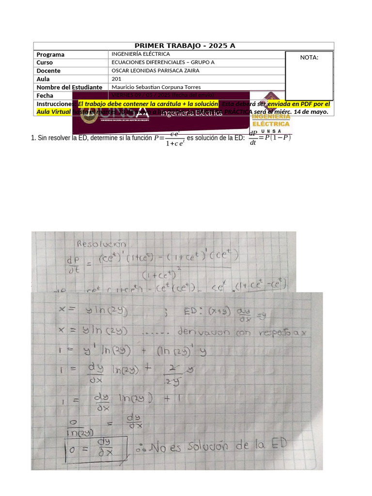 Primer Trabajo Ed | PDF